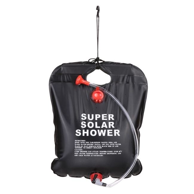 Dus solar suspendat pentru camping sau plaja, capacitate 20L - eMAG.ro