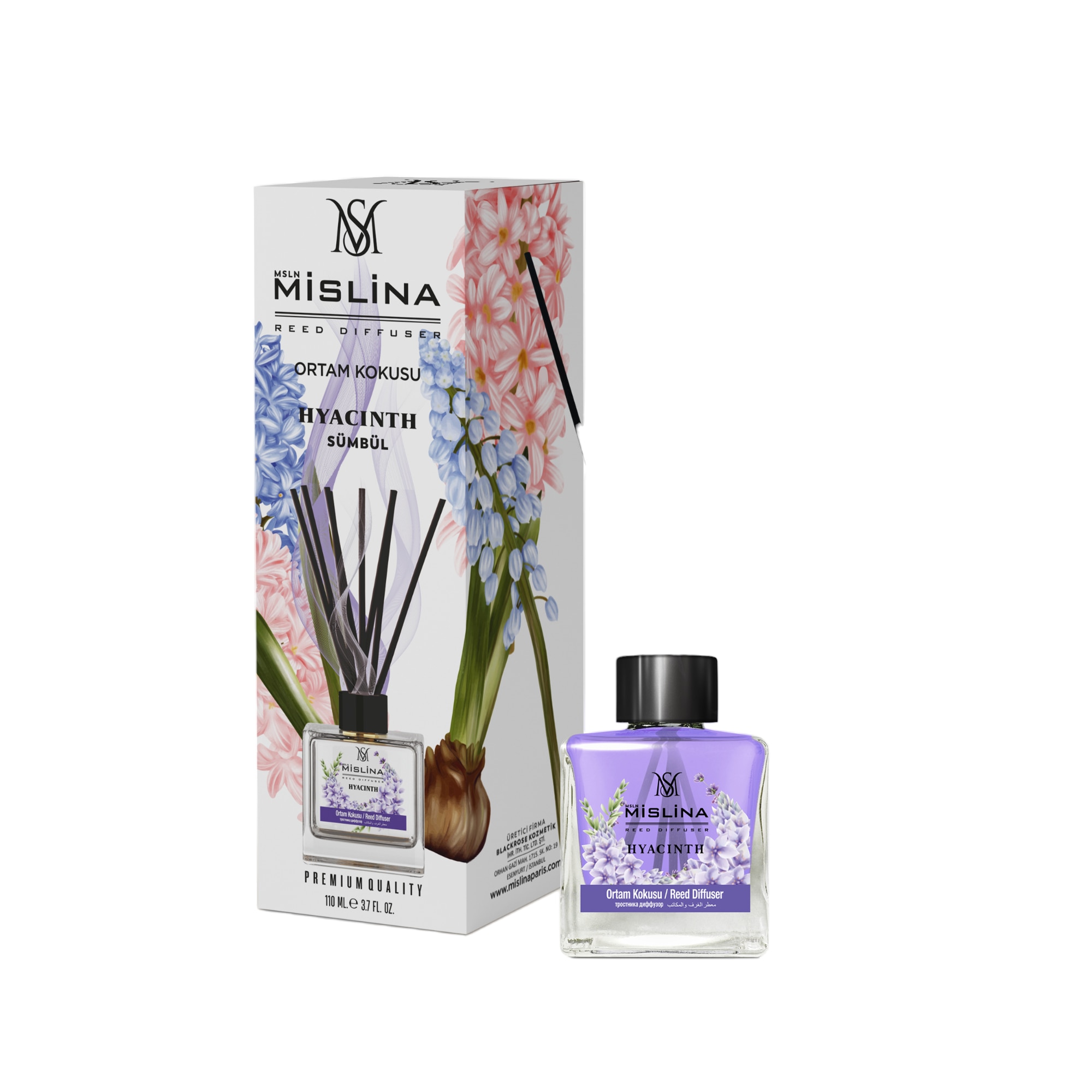 Odorizant de camera cu betisoare, 110 Ml Zambila - eMAG.ro