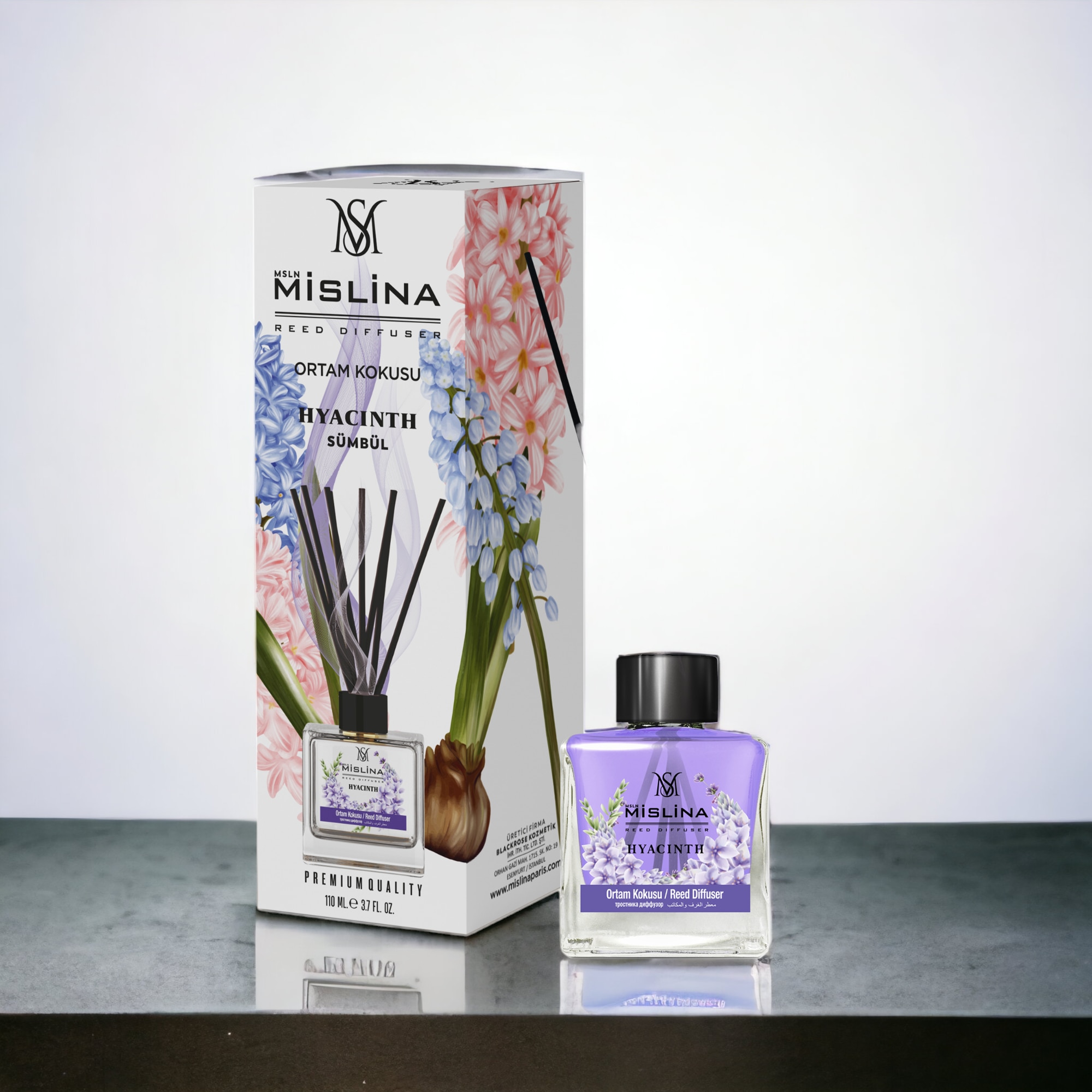 Odorizant de camera cu betisoare, 110 Ml Zambila - eMAG.ro