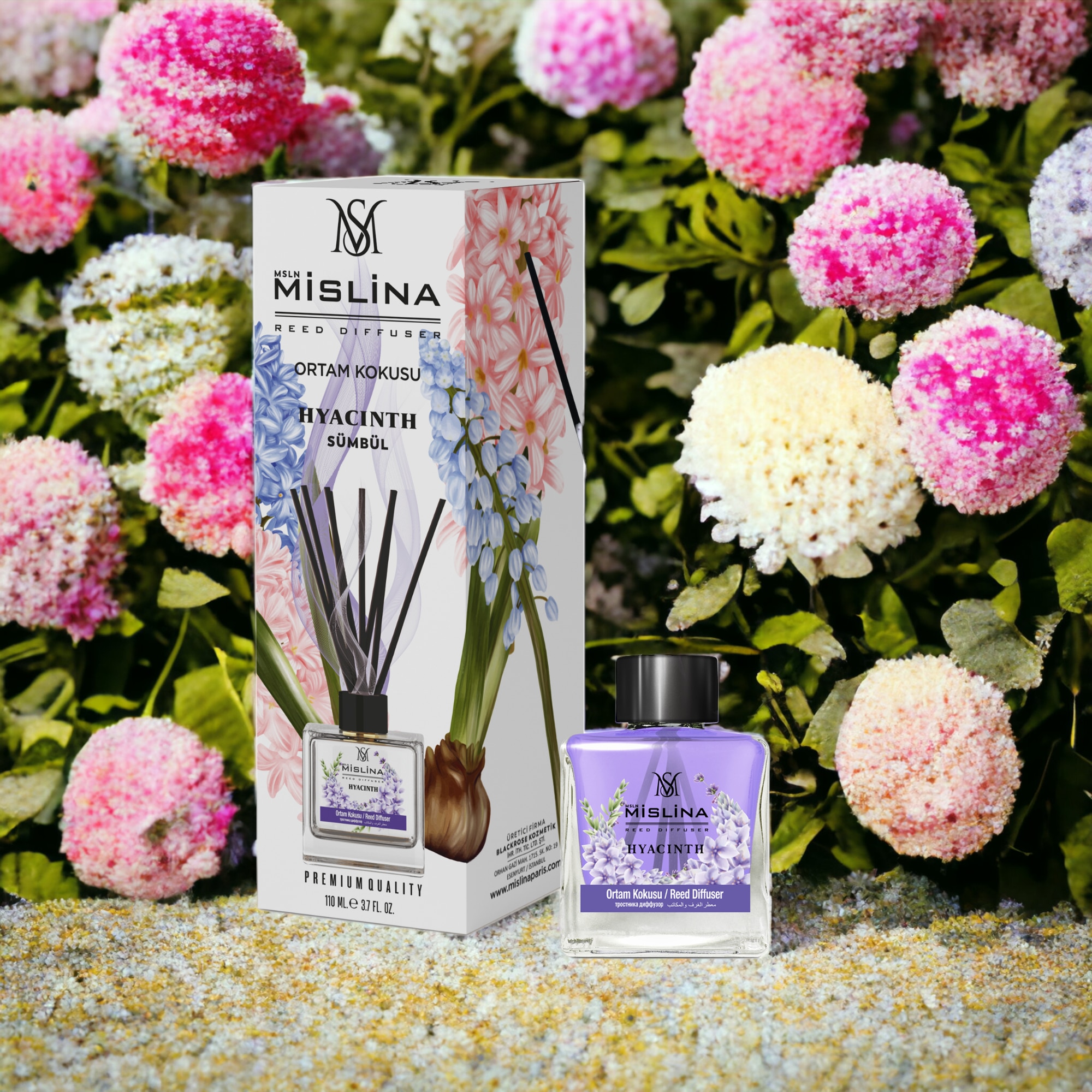 Odorizant de camera cu betisoare, 110 Ml Zambila - eMAG.ro