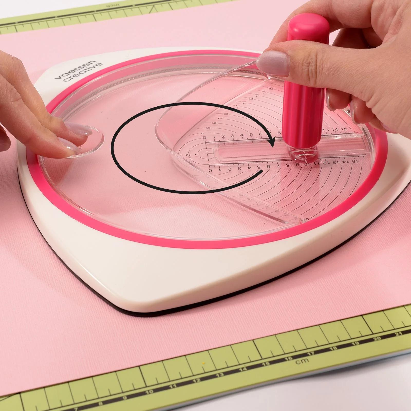 Cutter circular pentru taiat cercuri intre 2,5 si 15 cm, cu 3 lame de ...