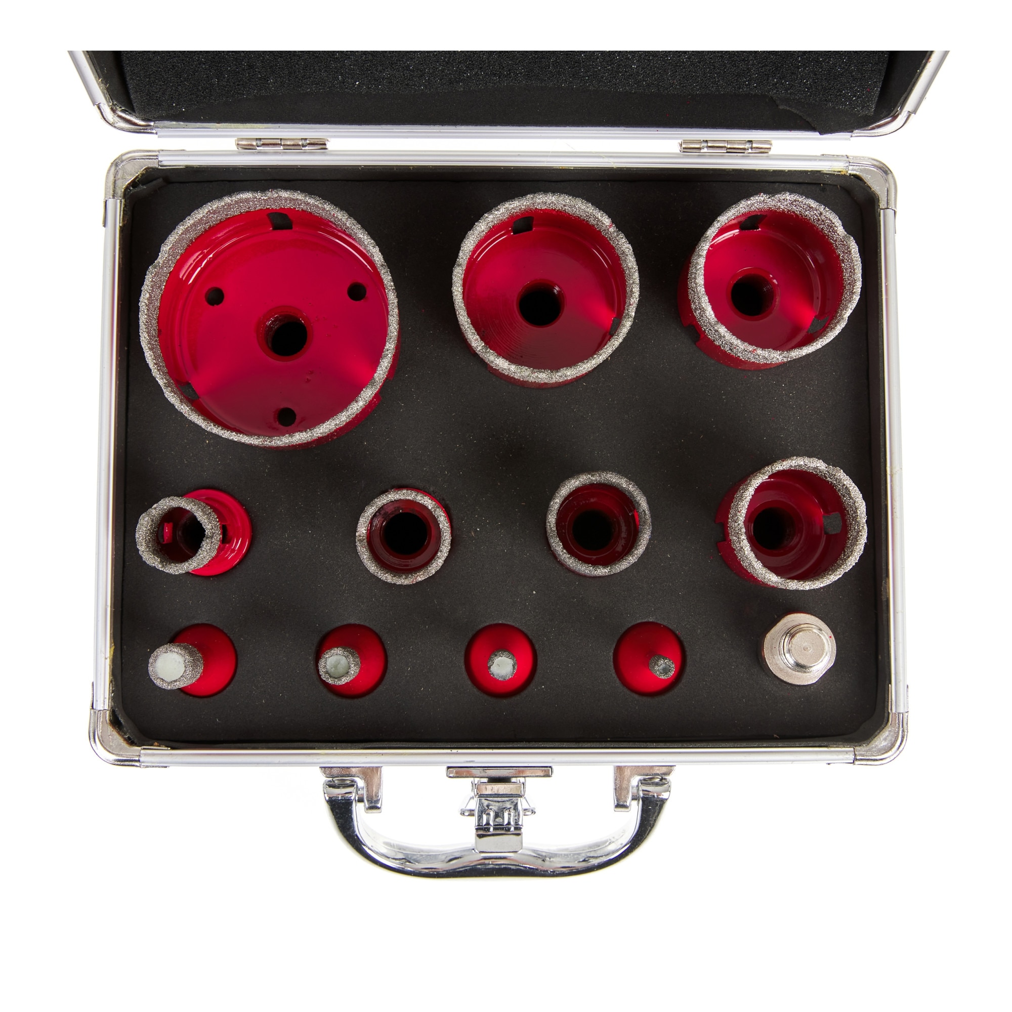 Set 11 carote diamantate M14, dimetru 6-68 mm - eMAG.ro