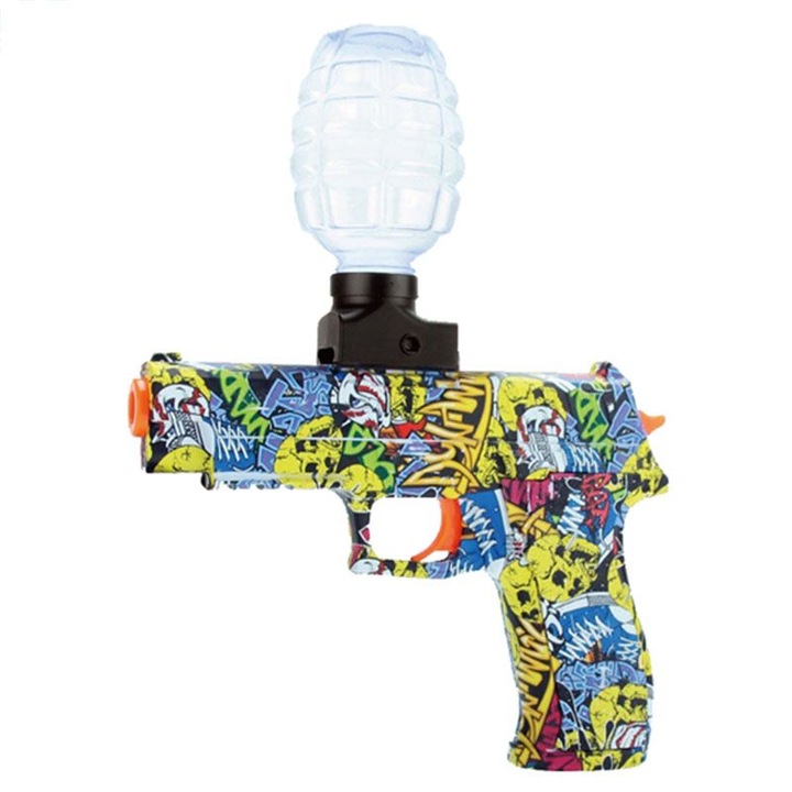 Електрически пистолет Go Kart с водороден гел топчета и предпазни очила ...