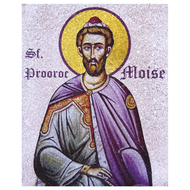 Icoana pe Coaja de Ou, Ecoart Movement, Sfantul Prooroc Moise, sfant ...