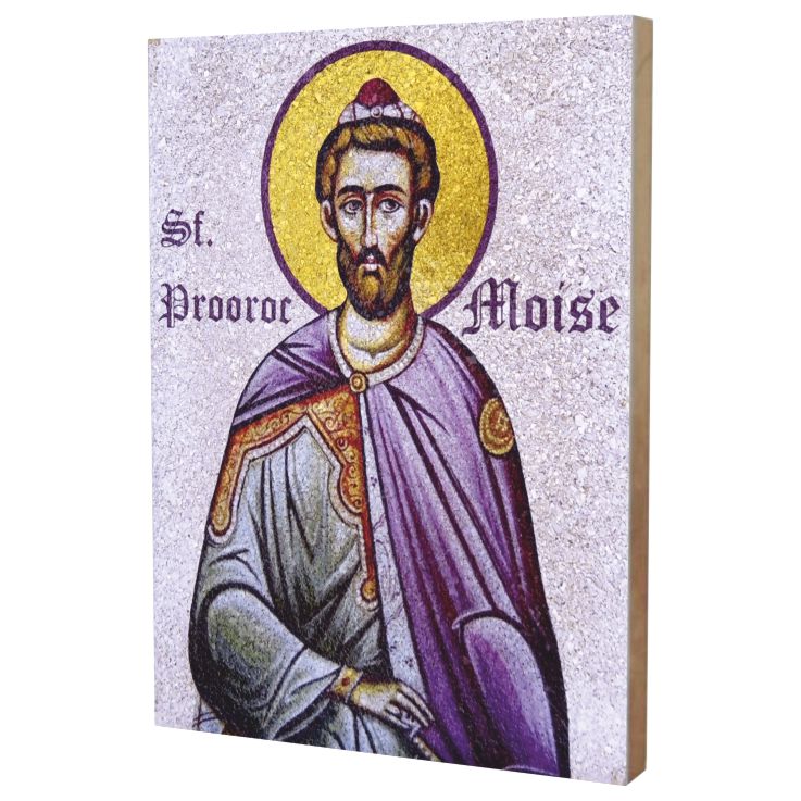 Icoana pe Coaja de Ou, Ecoart Movement, Sfantul Prooroc Moise, sfant ...