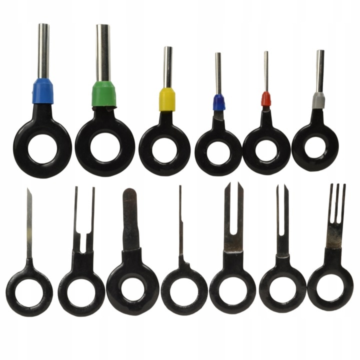 Set 38 chei extractoare deconectare pini mufe conectori electrici auto ...