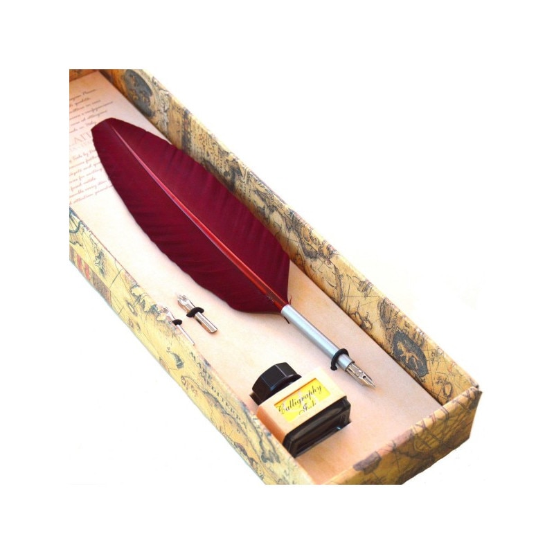 Set de scris cu pana si penite - eMAG.ro