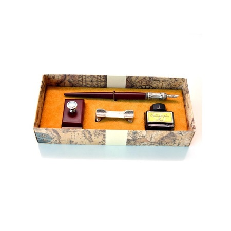 Set de scris "Old writing" cu accesorii - eMAG.ro