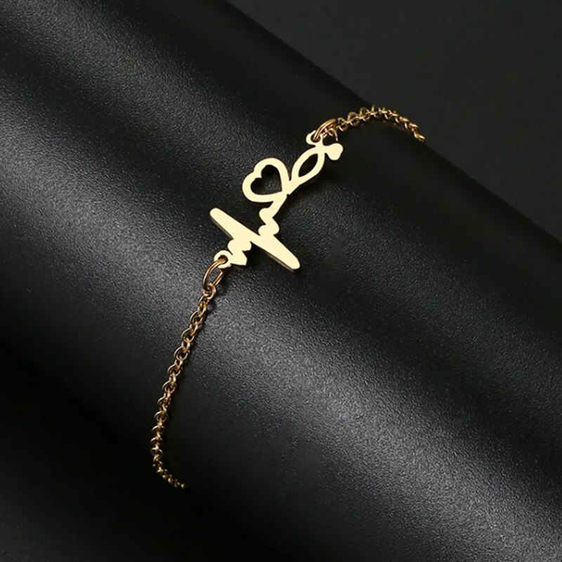 Bratara dama, model batai de inima, pandantiv inimioara, reglabila ...