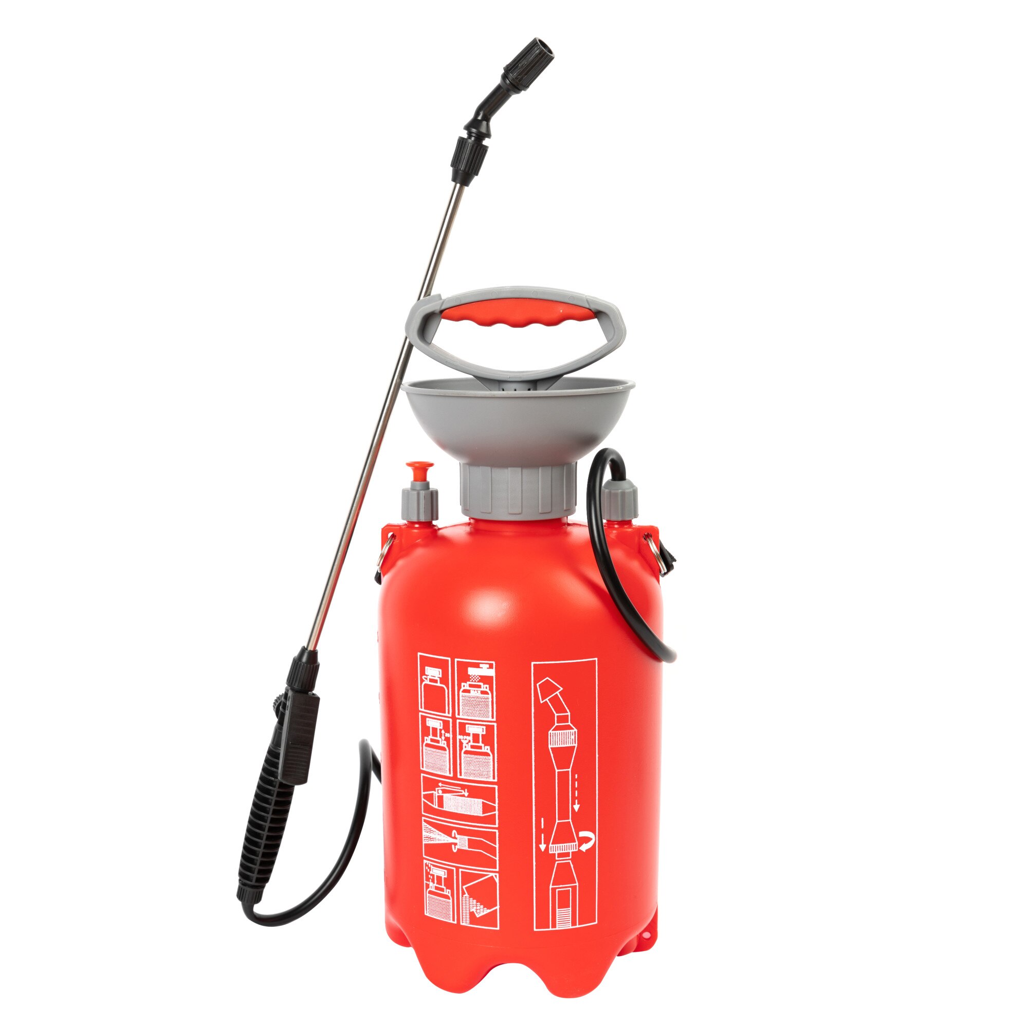 Pompa de stropit manuala, 5 litri, Heber®, duze incluse - eMAG.ro