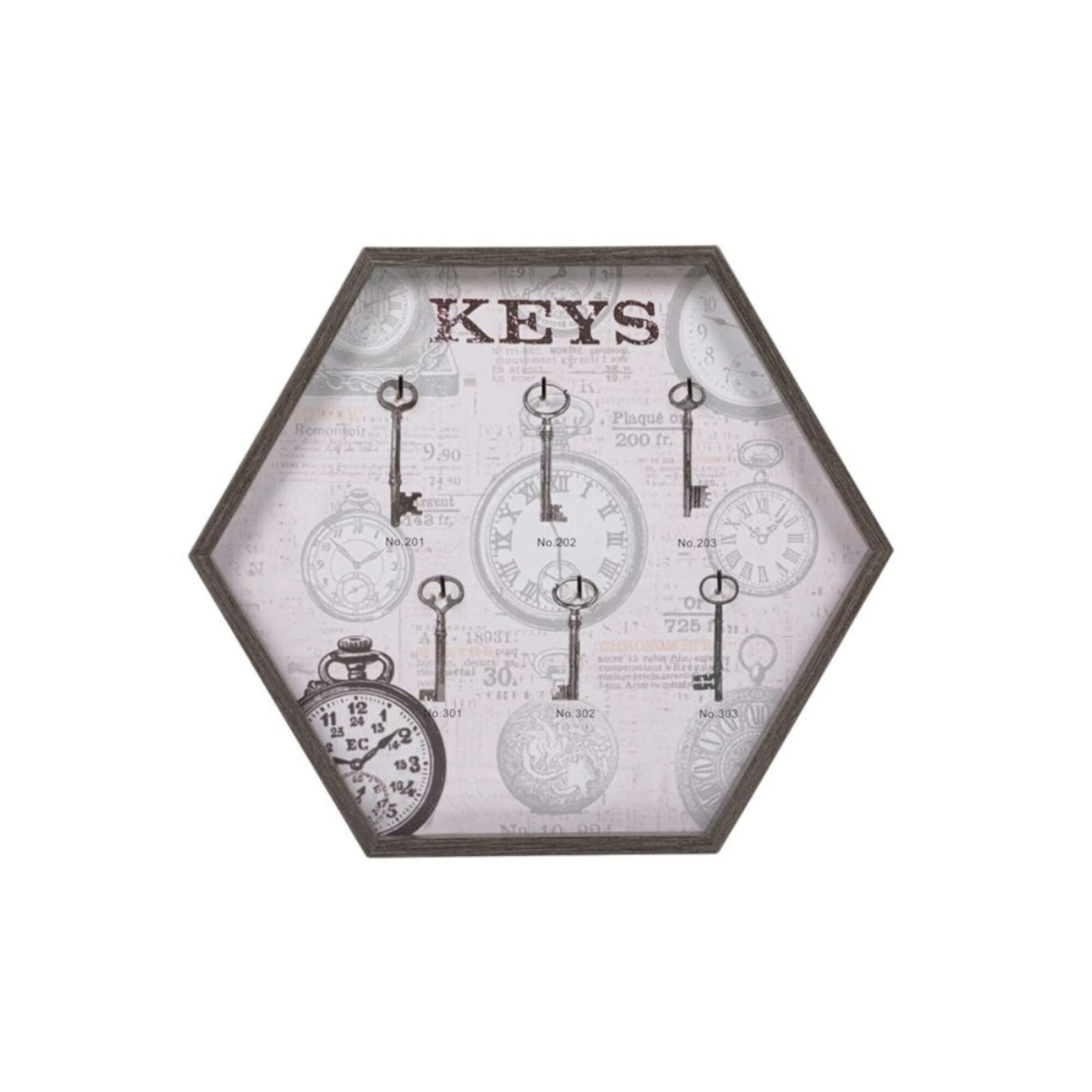 Suport pentru chei vintage, decoratiune de perete, dimensiuni 33 x 2.5 ...