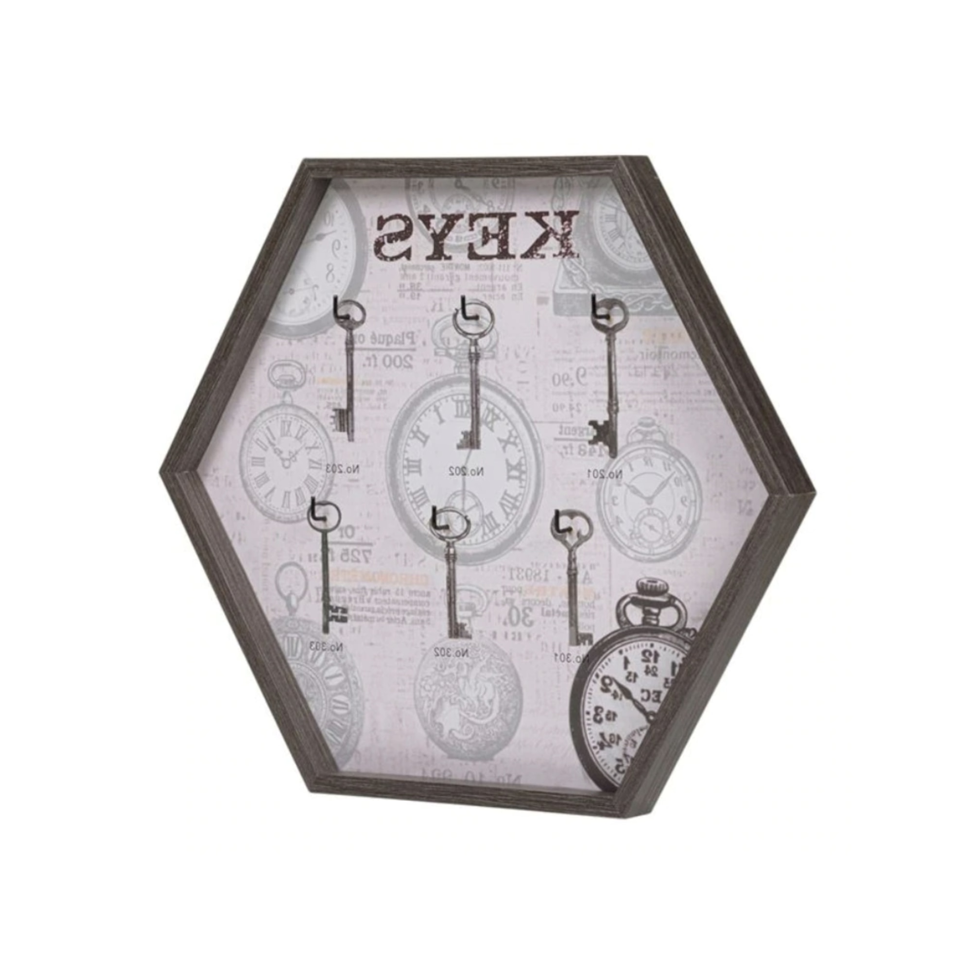 Suport pentru chei vintage, decoratiune de perete, dimensiuni 33 x 2.5 ...