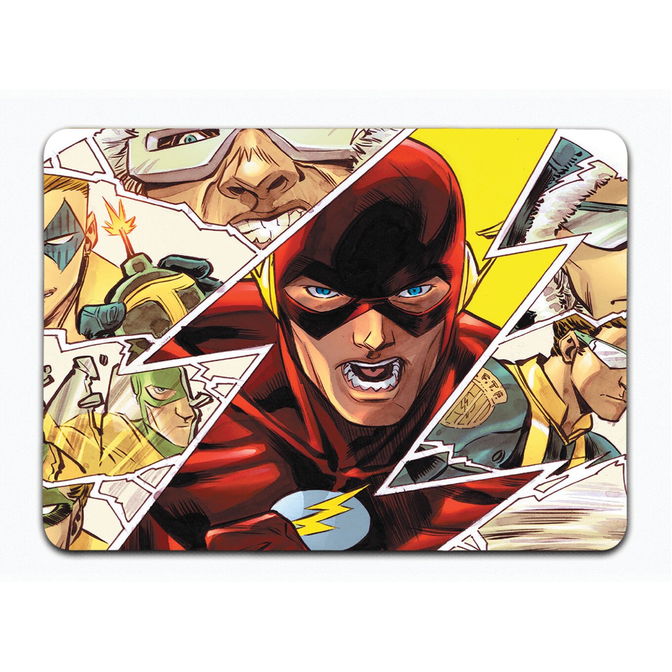 Mousepad Fan The Flash, Baza antiderapanta, 27.7 x 19.7 x 0.2 cm - eMAG.ro