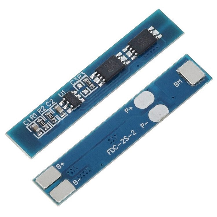 Modul BMS 2 celule, Li-Ion, 3A, Albastru - eMAG.ro