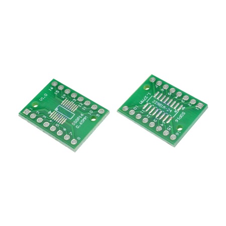 Set placa adaptoare DIP, SOP16/SSOP16 DIP, Verde\ Argintiu - eMAG.ro