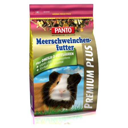 Храна PANTO Premium Plus за морски свинчета, 600 гр - eMAG.bg