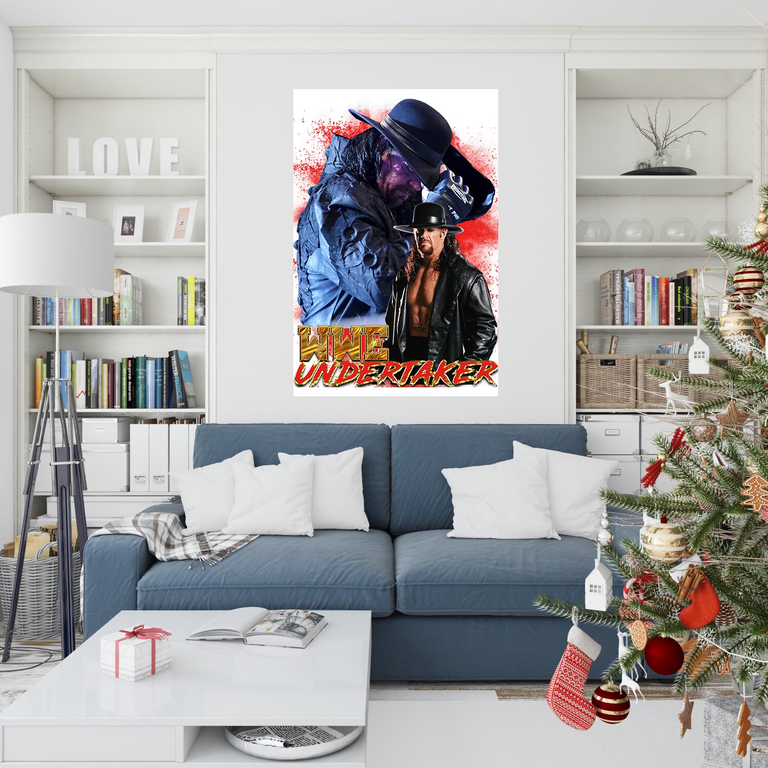 Sticker decorativ perete, Undertaker model 6, lungime 40 cm - eMAG.ro