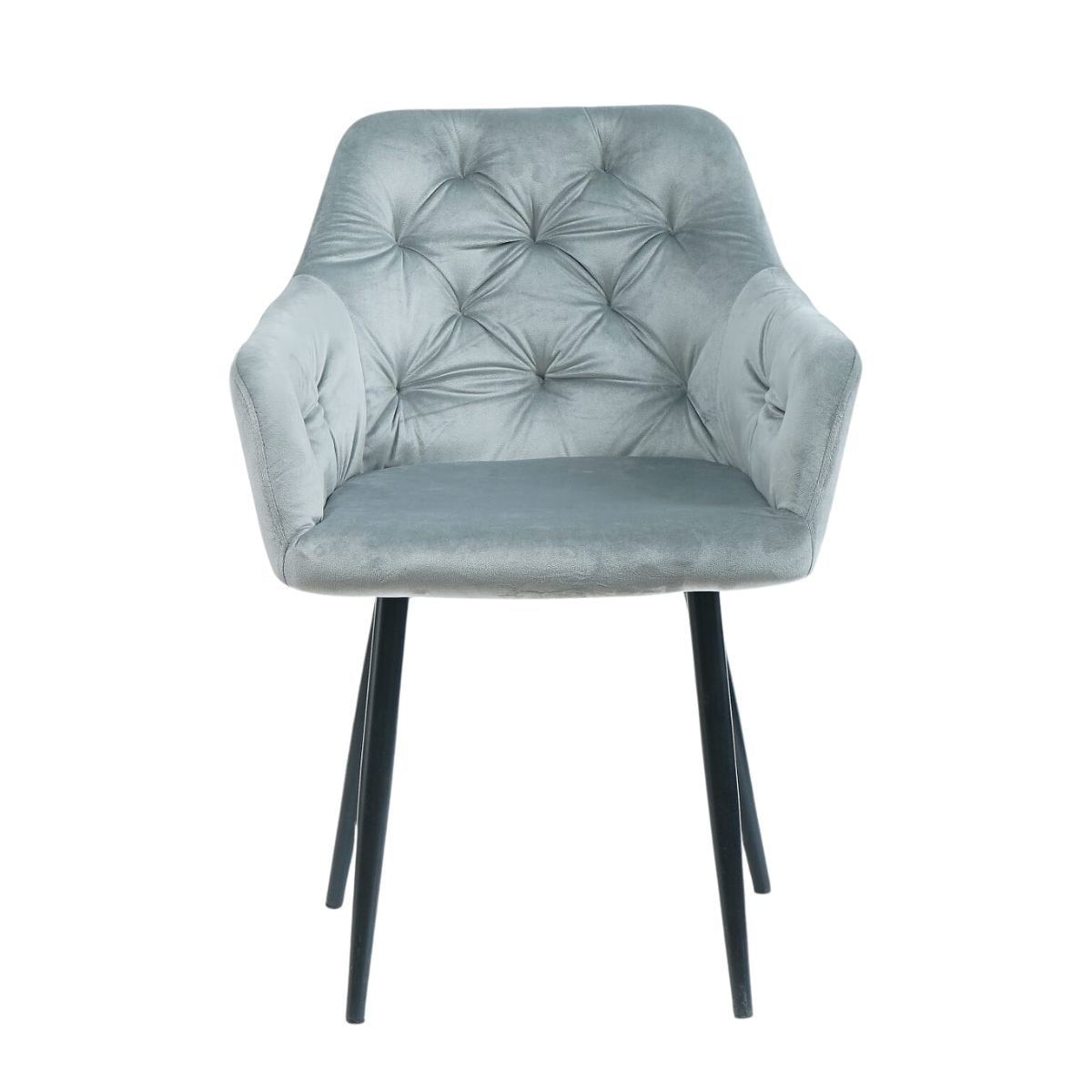 Scaun tip fotoliu, living/ dining, tapiserie catifea, cadru metalic ...