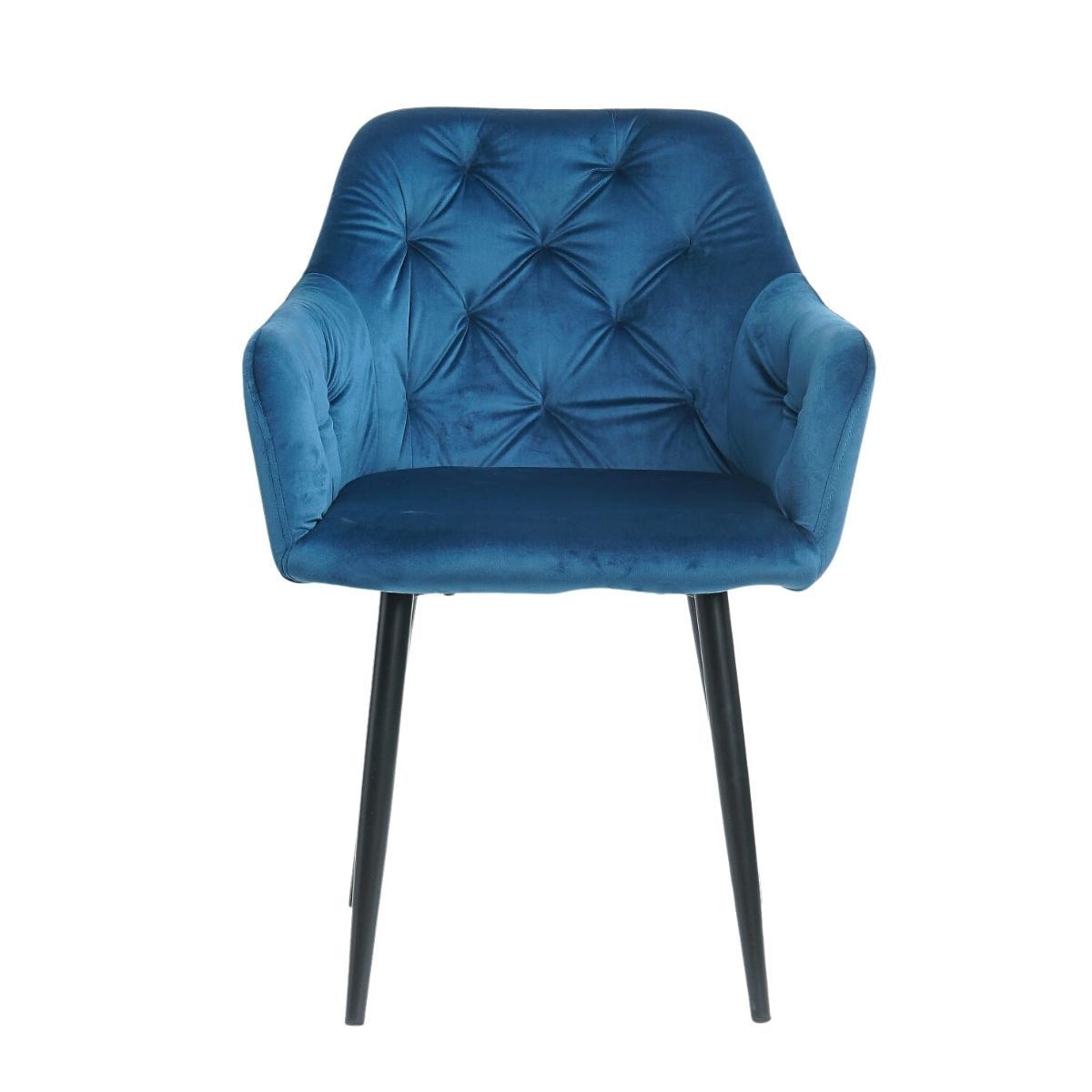 Scaun tip fotoliu, living/ dining, tapiserie catifea, cadru metalic ...