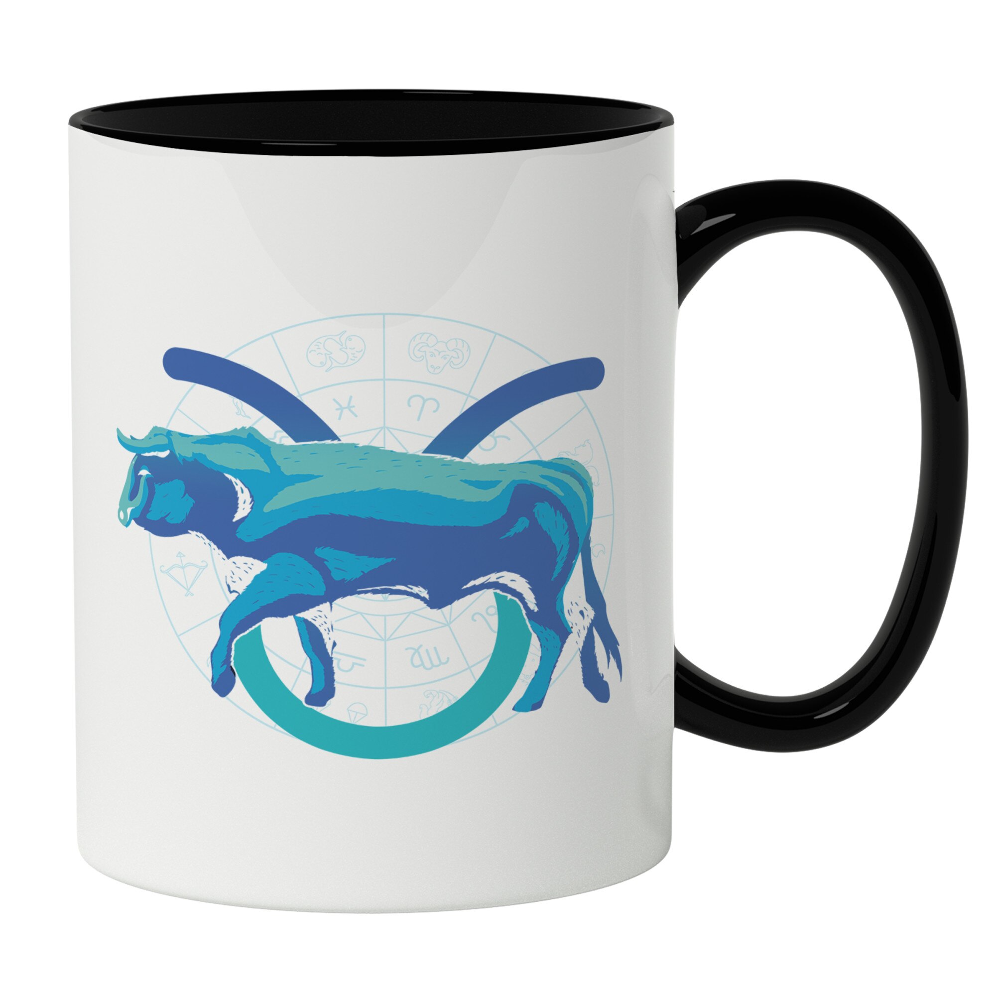 Cana Cu Semn Zodiac Taur, Animal Albastru Semn Simbolic Taurus, Mituri ...