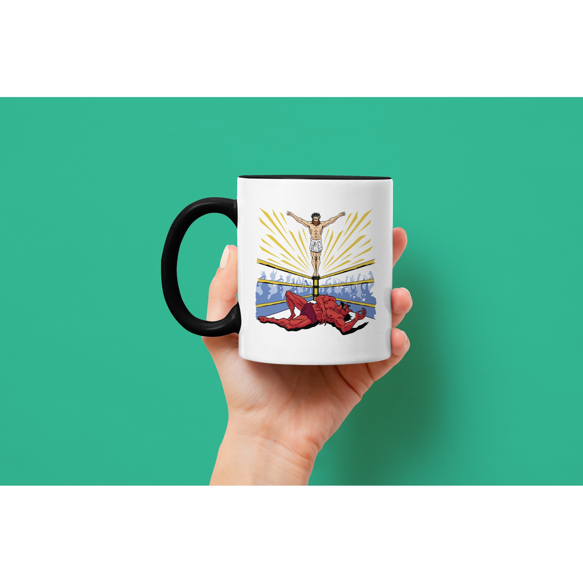 Cana Cu Iisus In Ring Invingator Fata De drac, Credincios, Iubitorii De ...