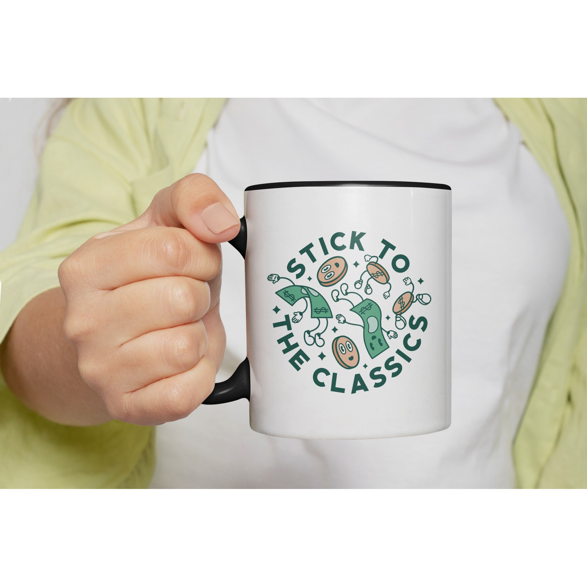 Cana Cu Mesaj In Engleza Stick To The Classics, Citat Despre bani ...