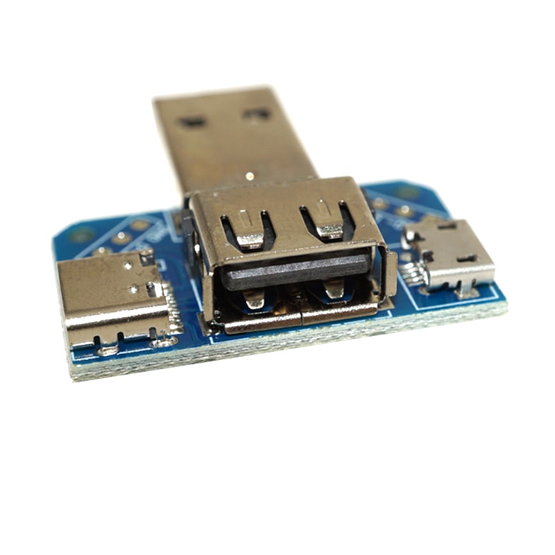 Modul adaptor Micro USB, USB A soclu, USB A mufa, USB C OKY3447-9 - eMAG.ro