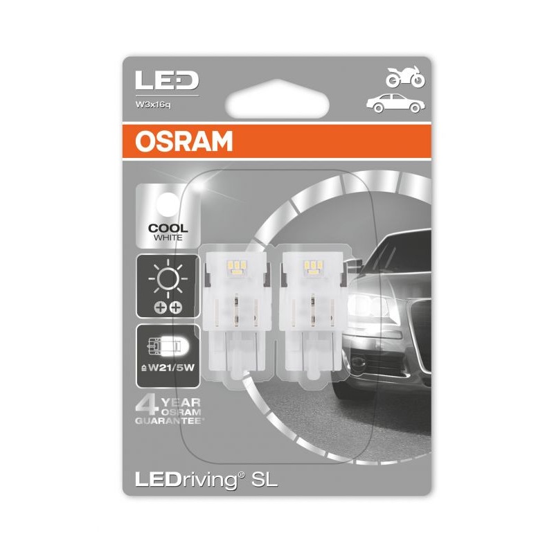 Set 2 becuri auto, Osram, LED - eMAG.ro