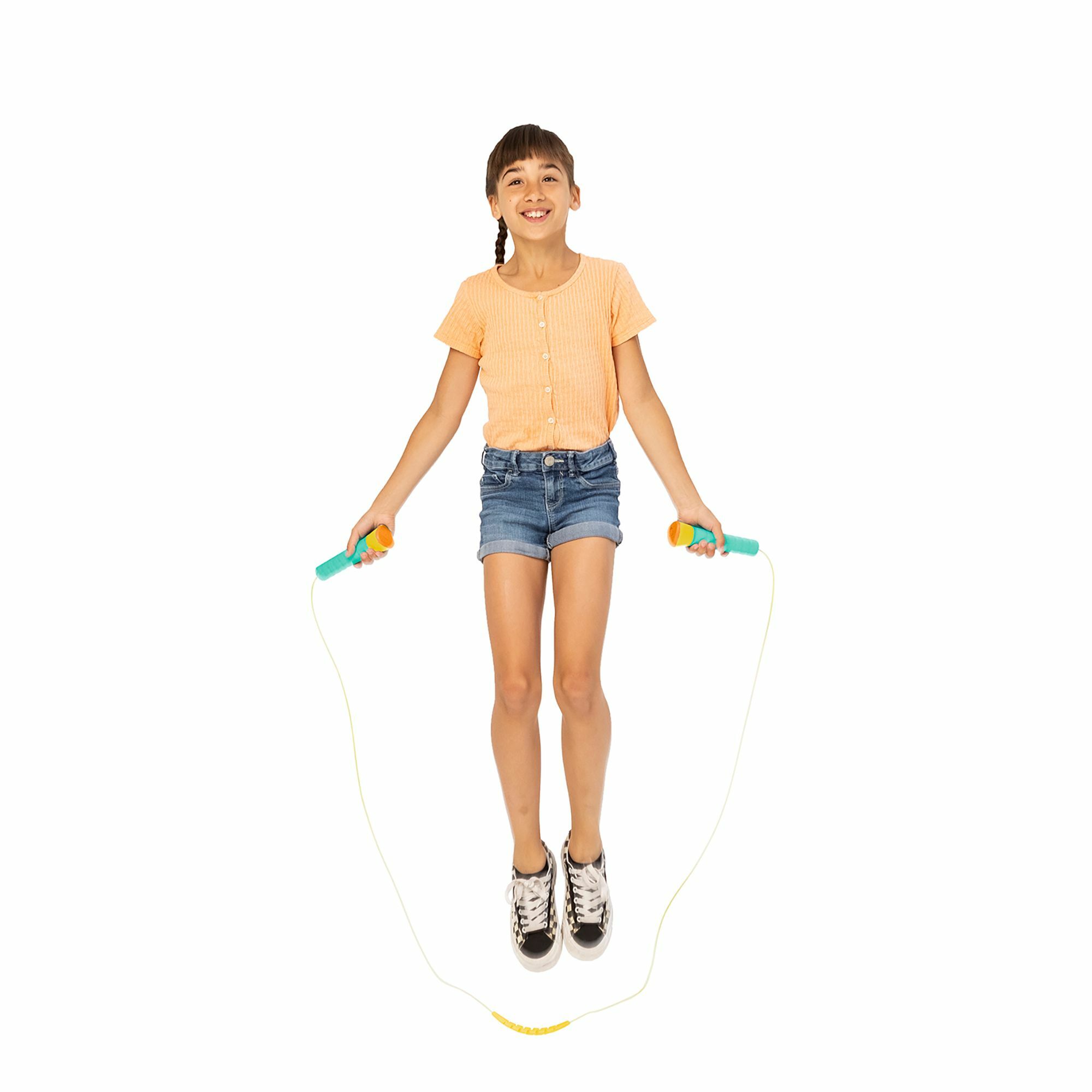 Въже за скачане с регулируема дължина Skibbi, Дължина от 20 см до 3 м ...