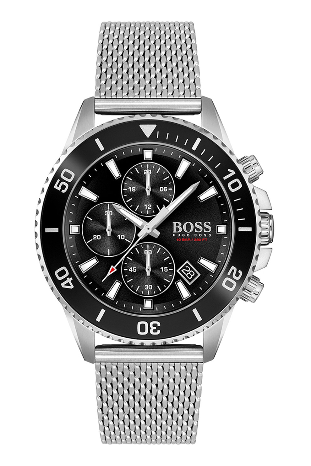 BOSS, Ceas quartz cronograf, Argintiu - eMAG.ro