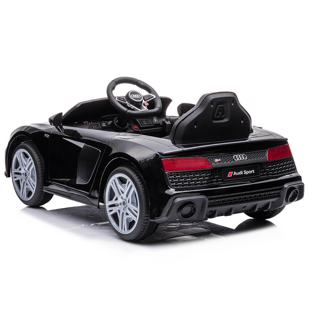 Masinuta electrica Audi R8 facelift, scaun piele eco, suspenii, MP3 ...