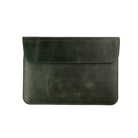 Husa laptop MacBook Air, MacBook PRO 13/14 inch, lucrata manual, piele ...