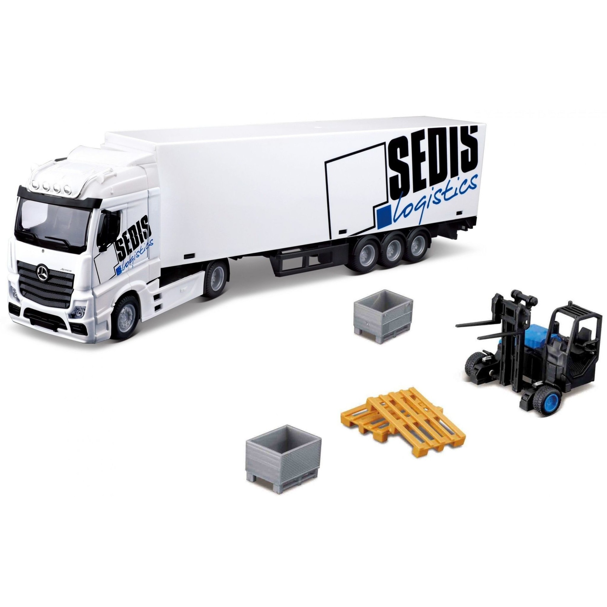Bburago autómodell 1:43 Street Fire Haulers Lift & Load (18-31471 ...
