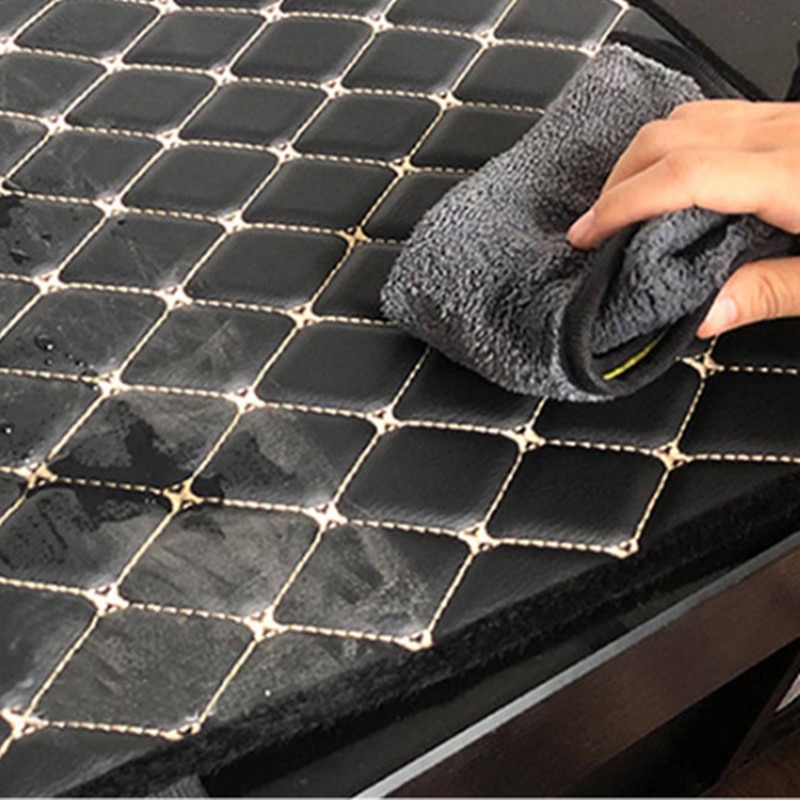 Husa Cotiera Auto Universala 29 cm x 17 cm negru cu cusaturi albe - eMAG.ro