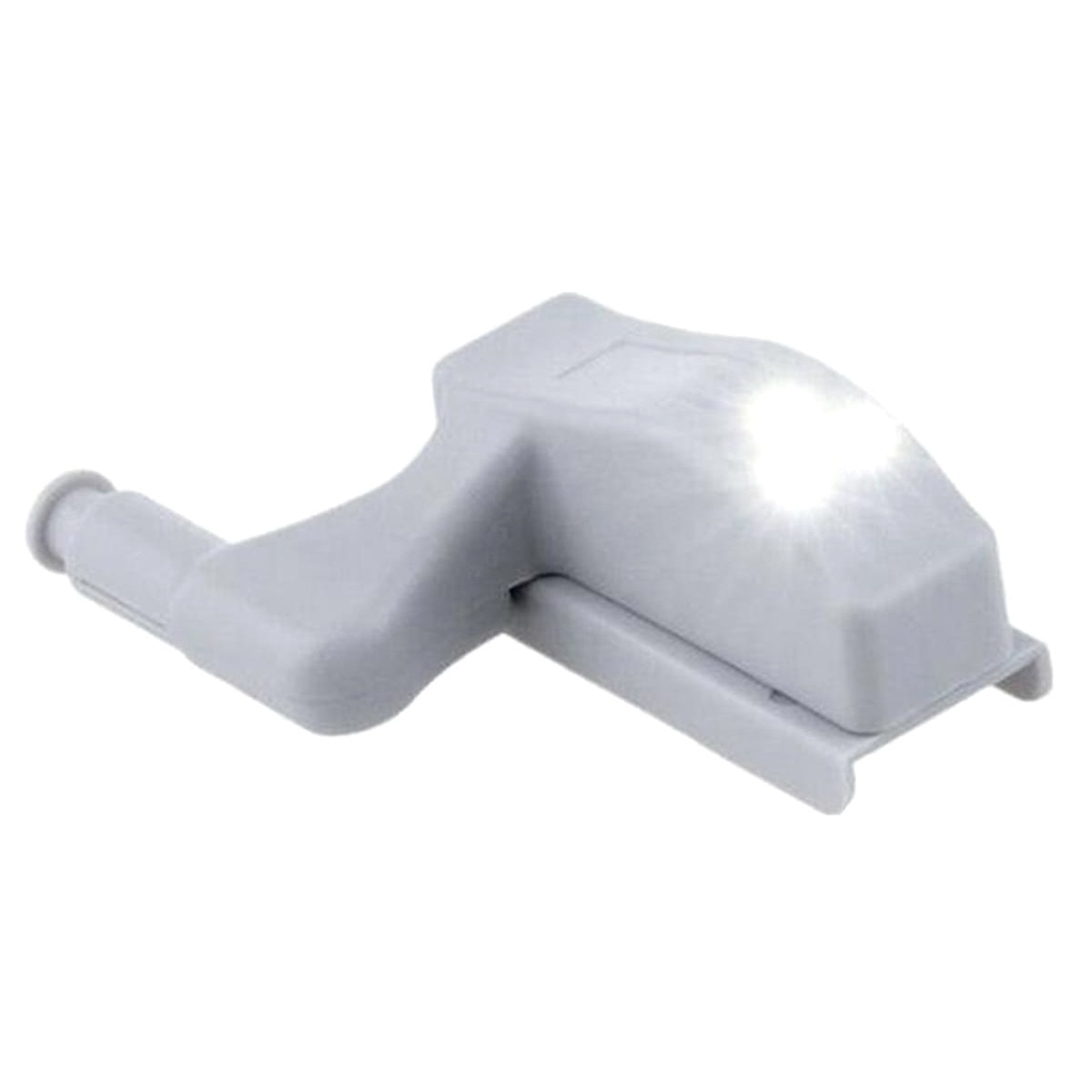 Set 10 lampi LED balamale dulap, ZakupyTV, Plastic, 4.8 cm, Gri - eMAG.ro