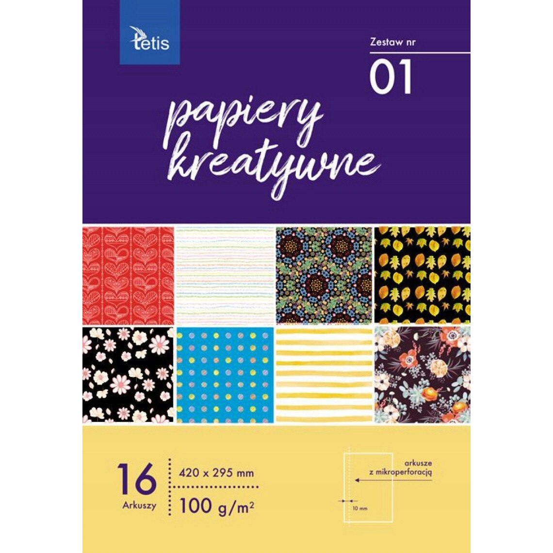 Hartie colorata, Tetis, Multicolor - eMAG.ro