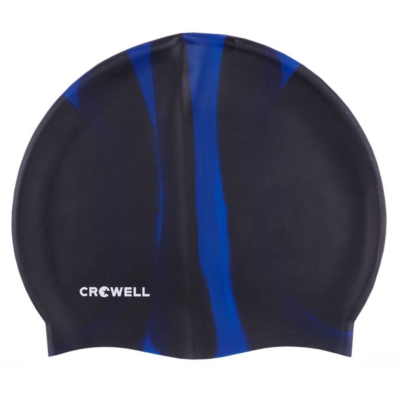 Casca de inot, CROWELL, Silicon, Negru/Albastru - eMAG.ro