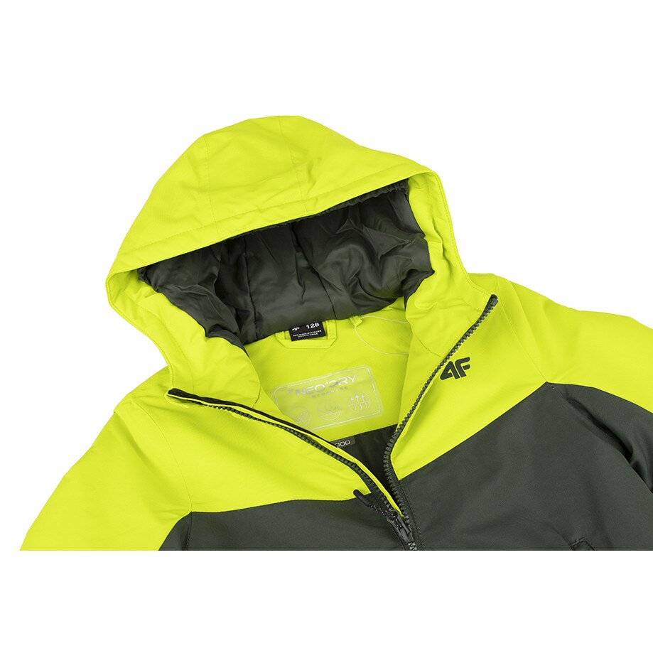 Geaca de ski, 4F, Poliester, Verde, 158 - eMAG.ro