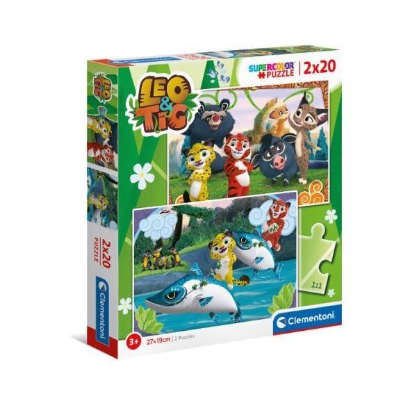 Puzzle pentru copii, Clementoni, 40 piese - eMAG.ro
