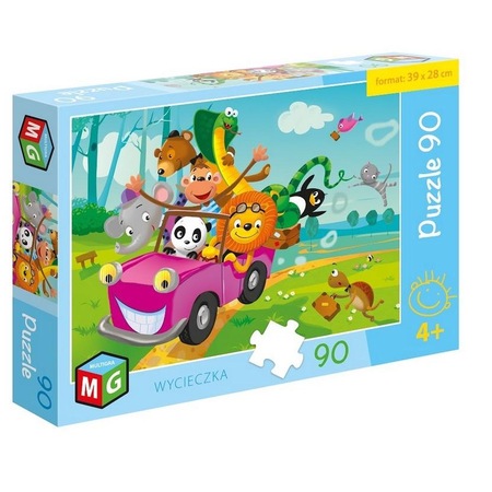 Puzzle pentru copii, Multigra, 90 piese - eMAG.ro