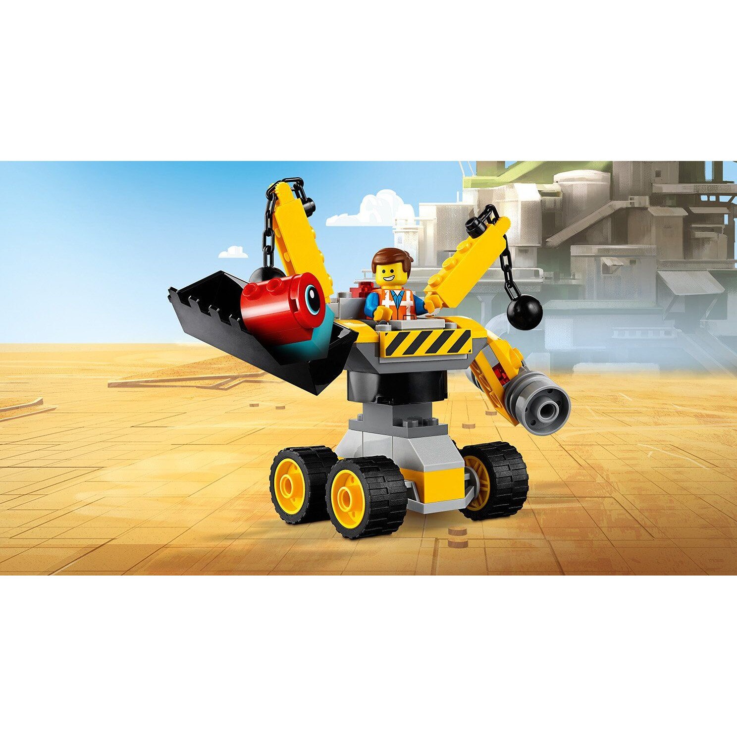 Set de constructie Lego Movie - Emmet, LEGO, 5 ani+, 125 piese ...