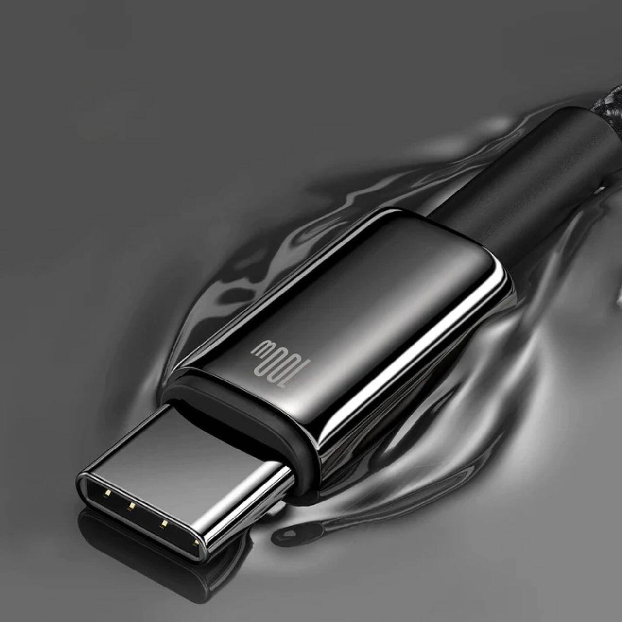 Cablu USB la Type-C Baseus Tungsten Gold Fast Charging ,Negru - eMAG.ro