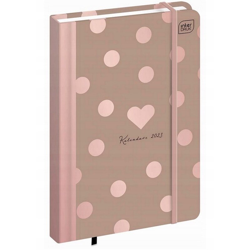 Agenda cu calendar, Interdruk, Carton/Hartie, Roz - eMAG.ro