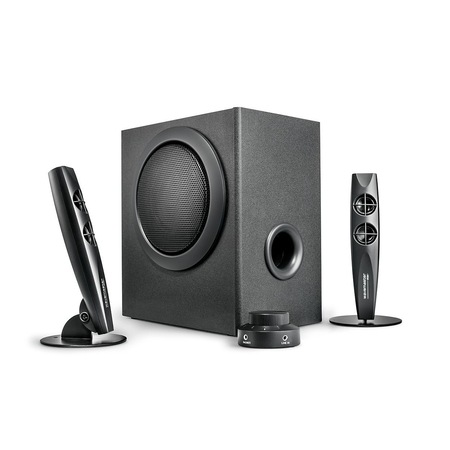Sistem stereo, Wavemaster, Stax 2.1, Negru - eMAG.ro