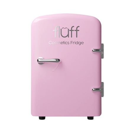 Frigider pentru cosmetice, Fluff, Roz - eMAG.ro