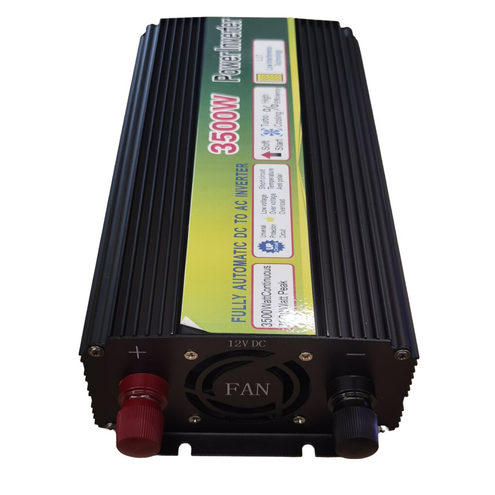 Invertor sinus pur, 3500 W putere continua, unda pura, 12V, auto ...