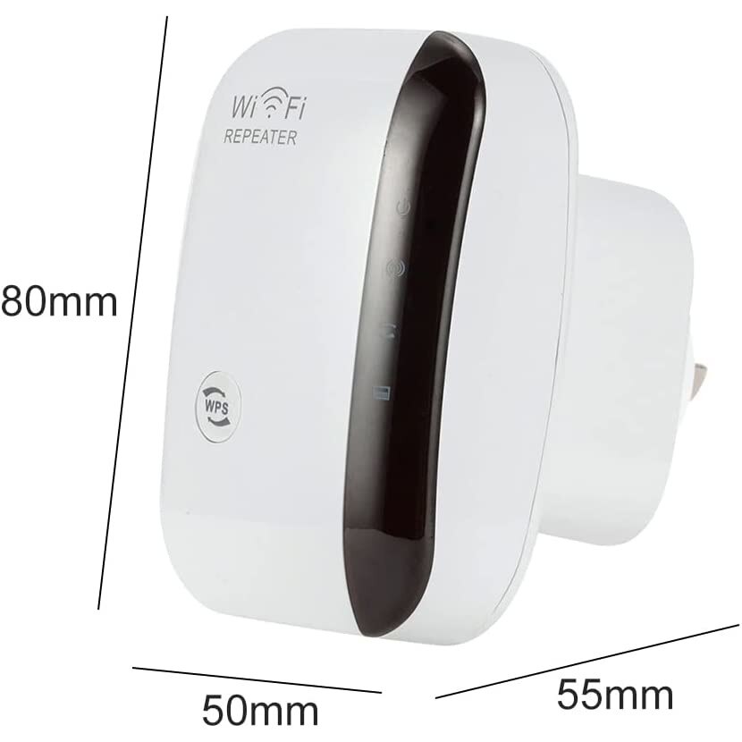 Adaptor Wireless Extender, JENUOS®, Amplificator Semnal Range Wifi, 300 ...