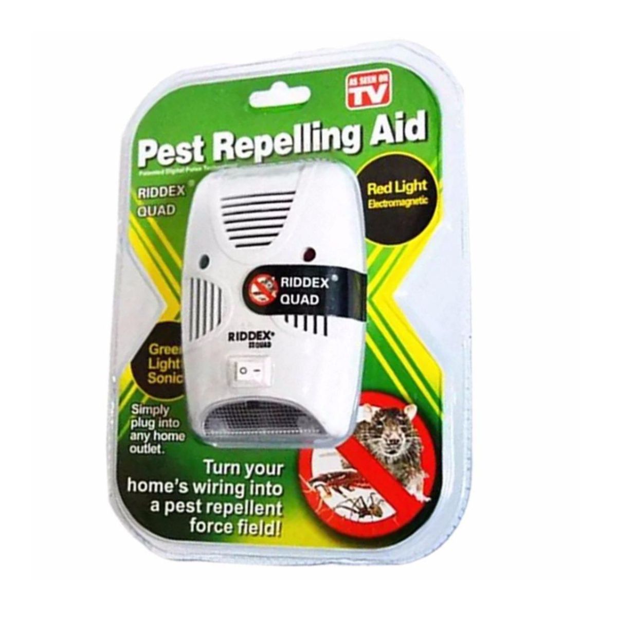 Aparat Pest Repelling Aid cu ultrasunete anti-insecte, gandaci si ...