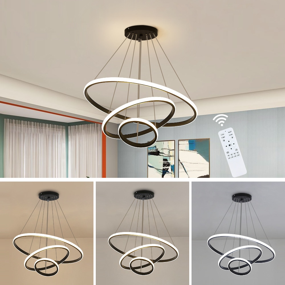 Candelabru, Toolight, Aluminiu, LED, 220V, 76W, Negru - eMAG.ro