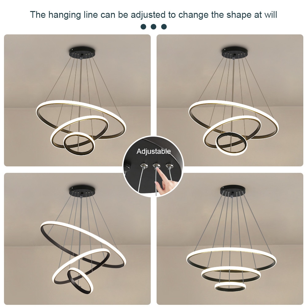 Candelabru, Toolight, Aluminiu, LED, 220V, 76W, Negru - eMAG.ro
